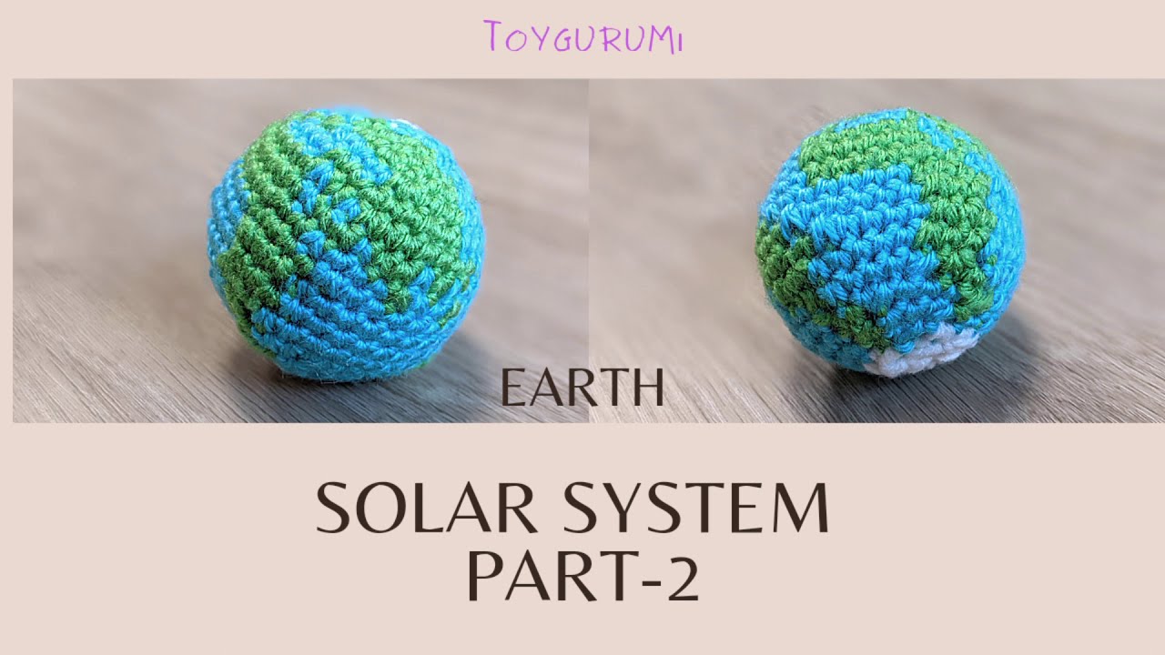 Knit Solar System Baby Mobile