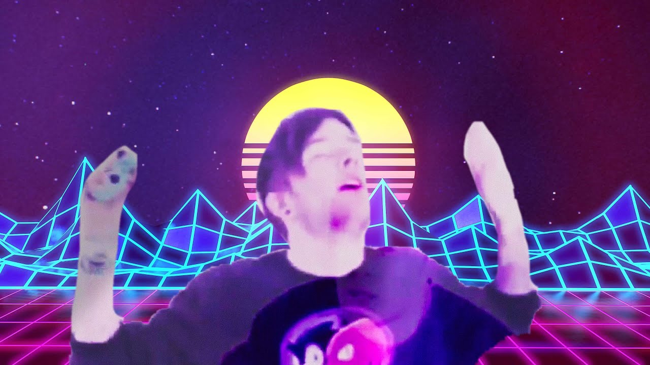 DanTDM dances to 80’s music - YouTube