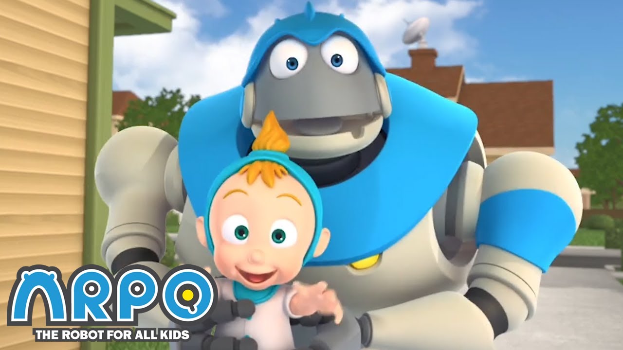 Arpo the Robot | Sneezing Mania | FULL EPISODE | Funny Cartoons for ...