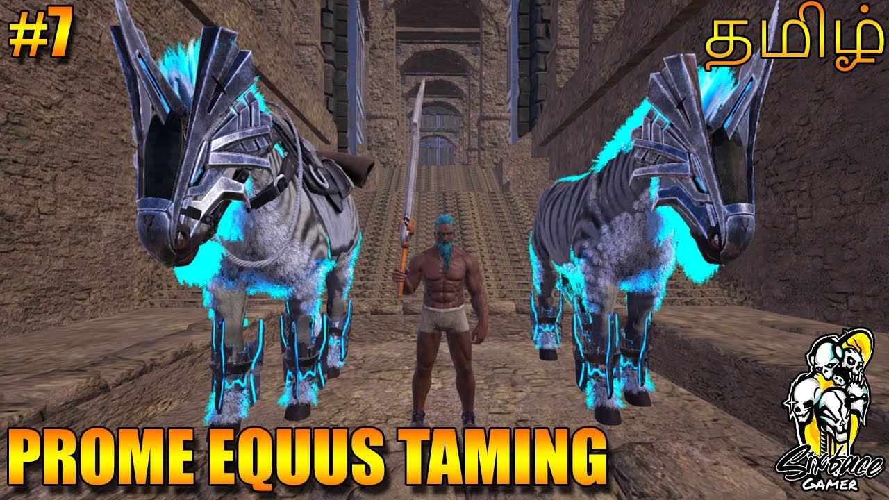 Mega Modded Ark Tamil | Prome Equus Taming | Ark Survival Evolved ...