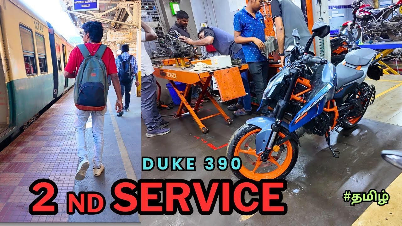 Rs 2*,*00 - Second Service Done Duke 390 Gen 3 Mr ARTIST #duke390 #ktm ...