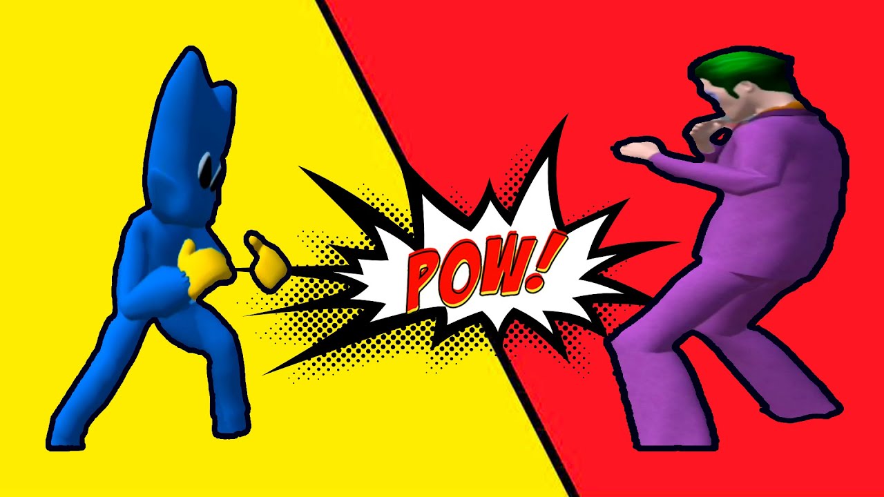 BEST MERGE POPPY PLAYTIME HUGGY WUGGY THE MEGA RUN⭐Merge Fight 2 - YouTube