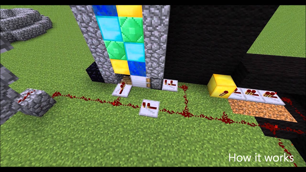 Minecraft Redstone: Block Cycle - YouTube