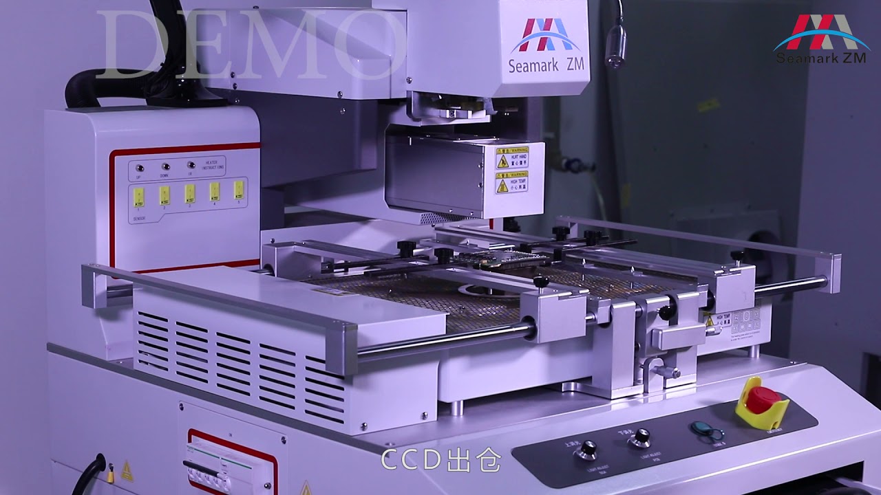 Seamark ZM-R7850A automatic bga rework station with Industry PC control ...