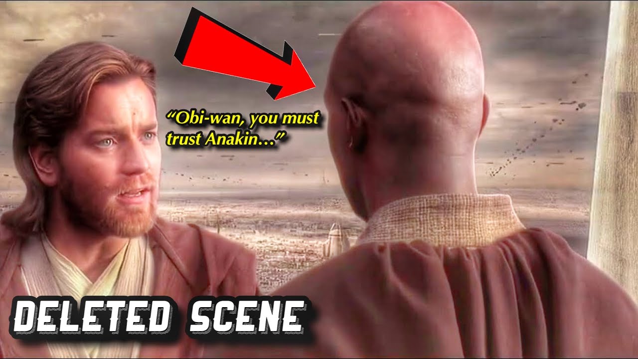 This Deleted Scene Shows Mace Windu TRUSTED ANAKIN - YouTube