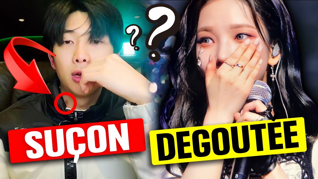 RM INQUIÈTE AVEC UN SUÇON ET SON INSTAGRAM | AESPA SACRIFIÉ PAR LEE SOO ...