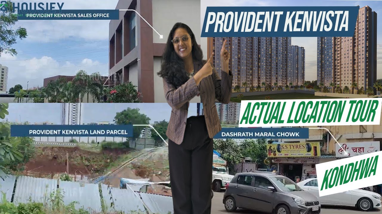 Provident Housing Pune | Actual Location Tour | Provident Kenvista ...