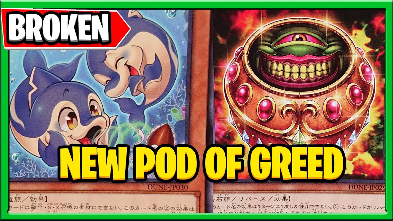 POD OF GREED New YuGiOh Cards Duelist Nexus New YuGiOh Cards 2023 - YouTube