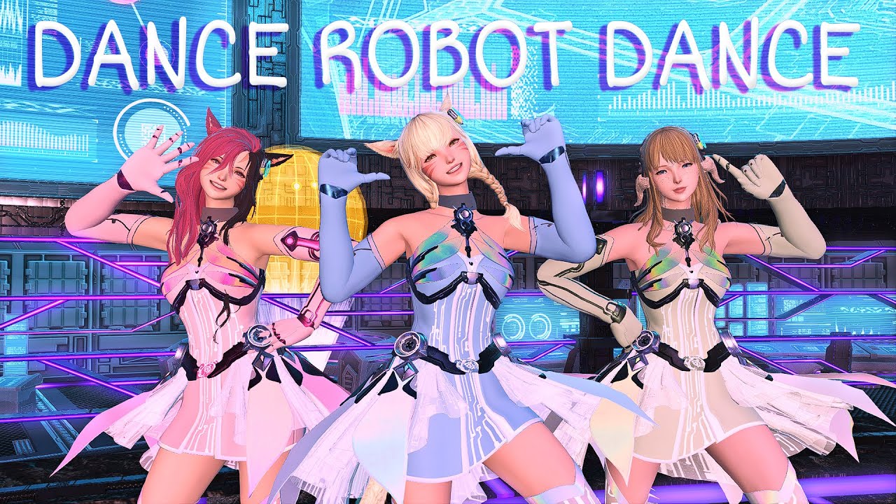 『FFXIV』Dance Robot Dance - YouTube