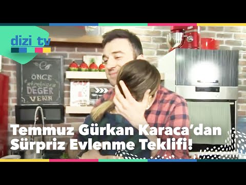 Temmuz Gürkan Karaca'dan sürpriz evlenme teklifi! - Dizi Tv 628. Bölüm