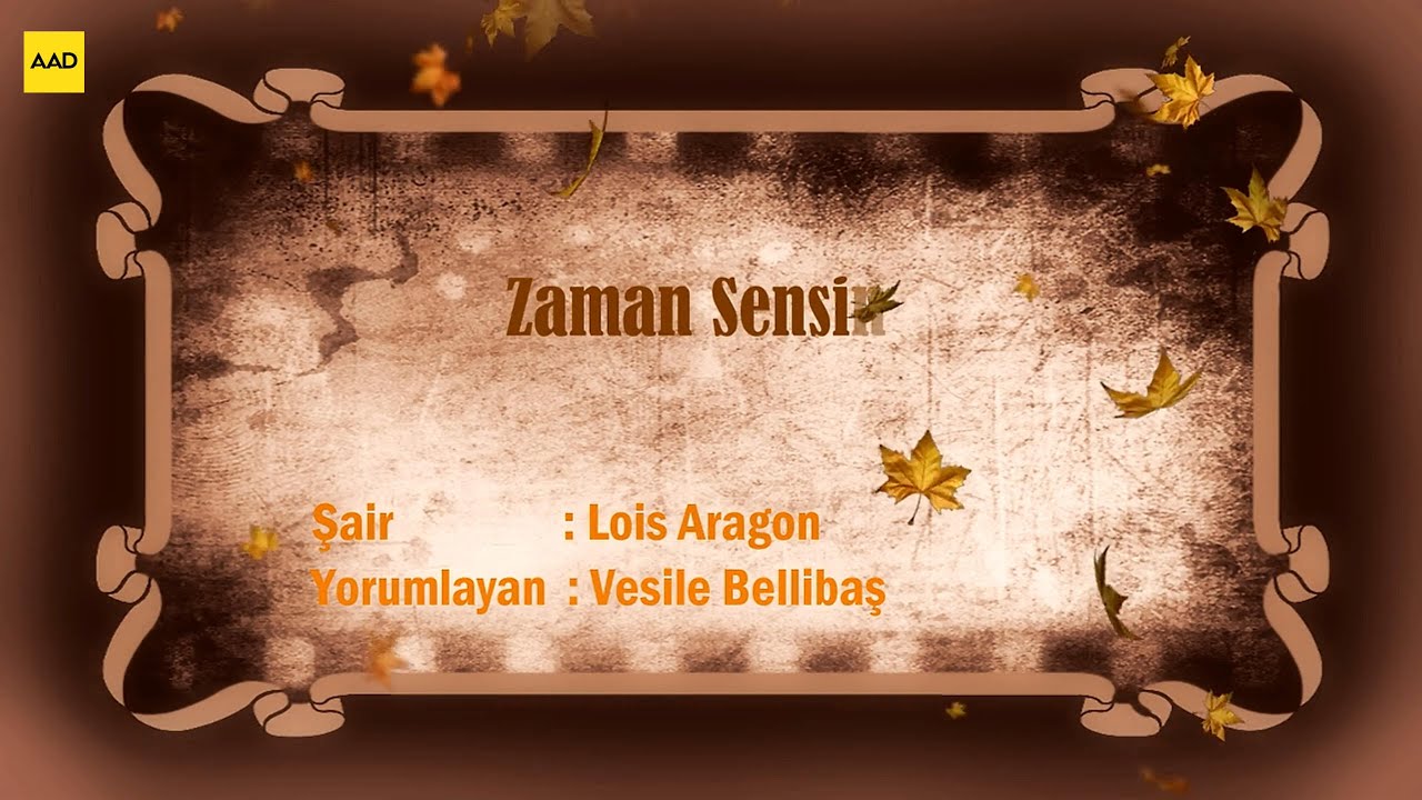 ZAMAN SENSİN, (4K) 🎧 - YouTube