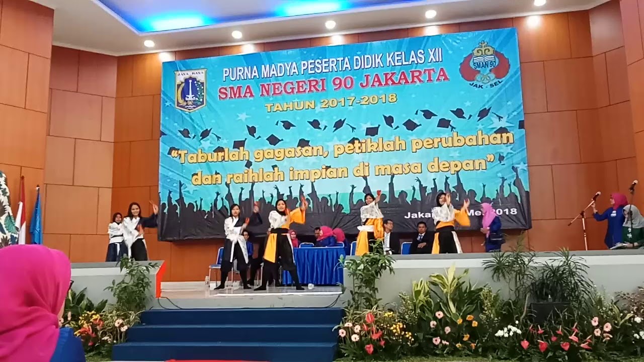 【JAPAN CLUB 90】Wisuda SMAN 90 Jakarta 2018 | Senbonzakura (Akemizuki ...