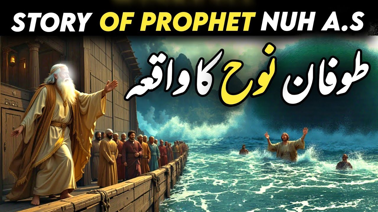 Story Of Prophet Nooh A.S | Toofane Nooh Ka Waqia | Life Of Prophet Nuh ...