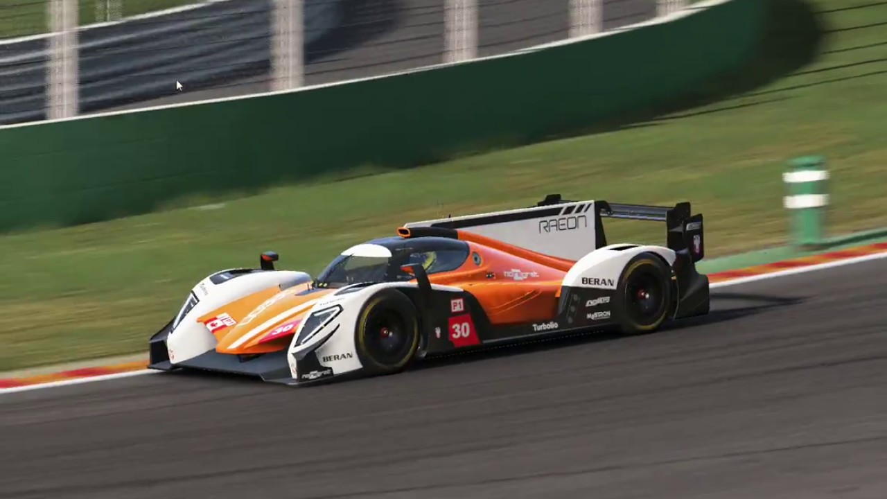Project Cars [PC] - RWD P30 LMP1 Replay At Spa-Francorchamps - YouTube