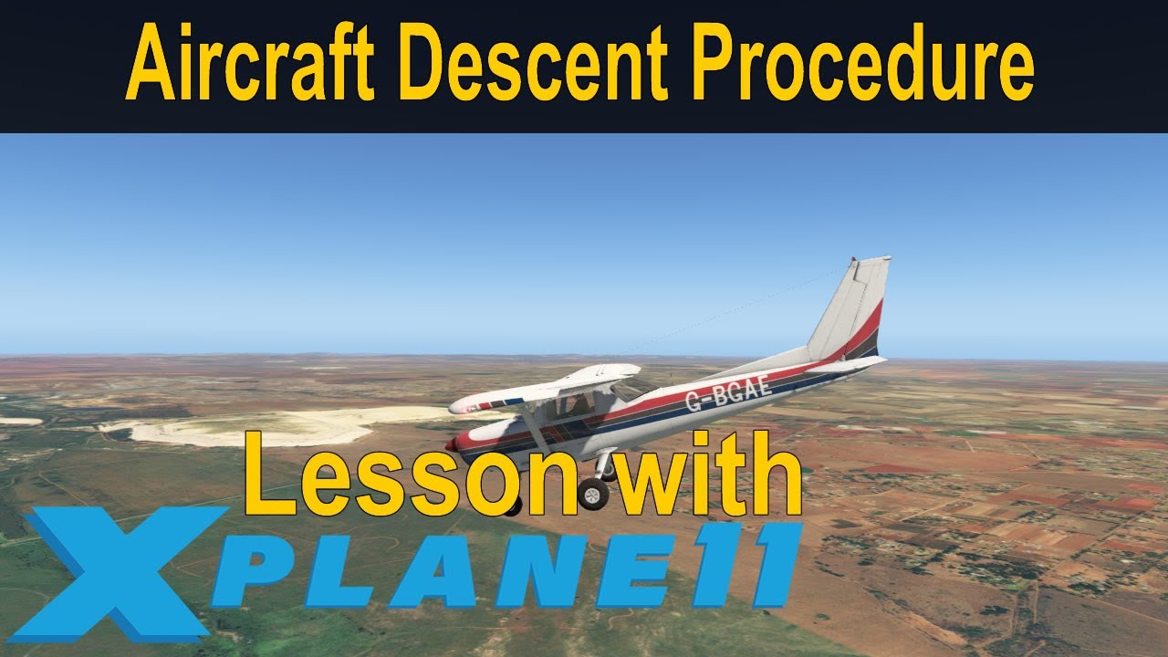 Descent and Leveling Off Procedures - YouTube