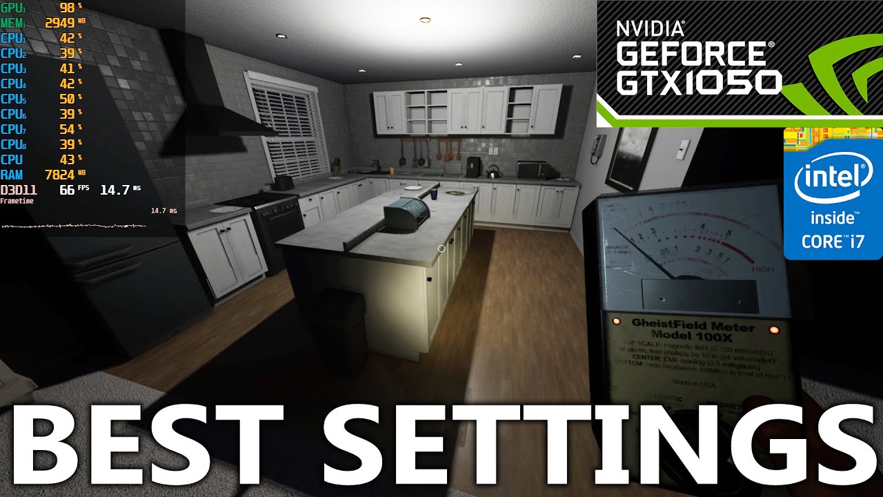 Phasmophobia on GTX 1050 | Best Settings - YouTube
