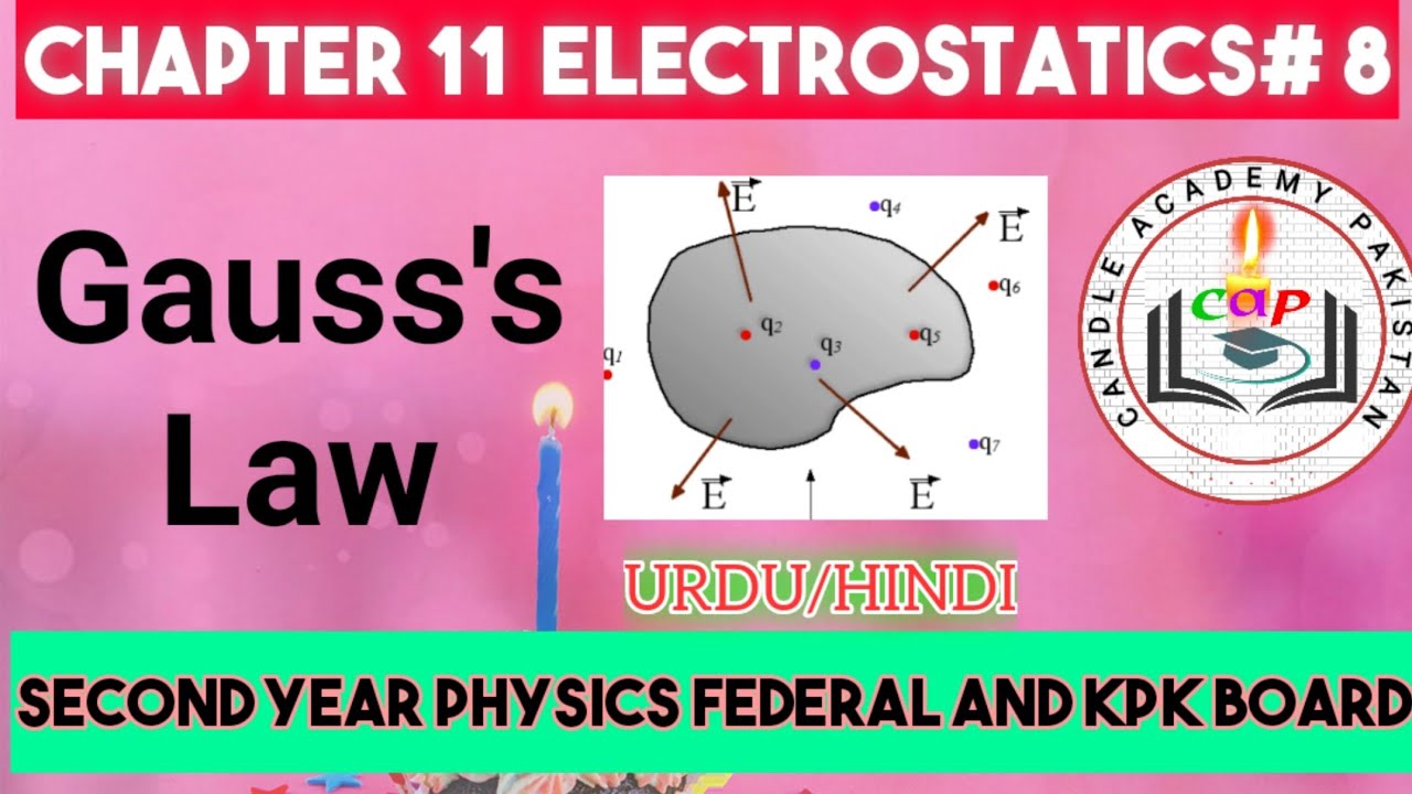 Gauss's Law | physics 12 chapter11 | gauss's law explained | gauss's ...