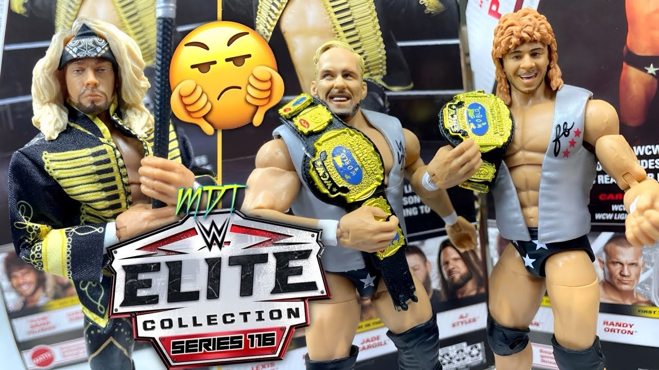 WWE ELITE 116 LEXIS KING & BRIAN PILLMAN FIGURE REVIEW! - YouTube