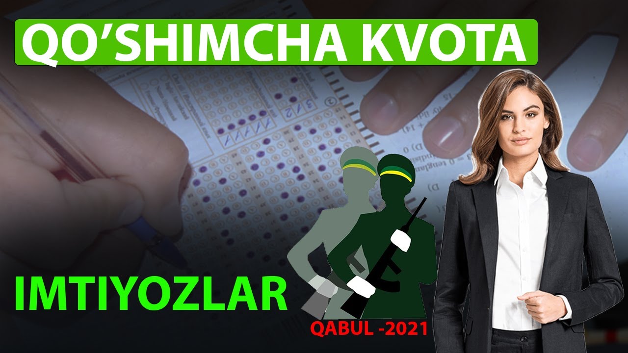 Qo'shimcha kvota asosida tanlovda ishtirok etish | Imtiyozlar - YouTube