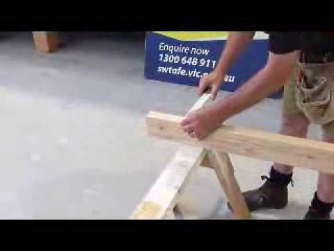 Cross Halving joint - YouTube