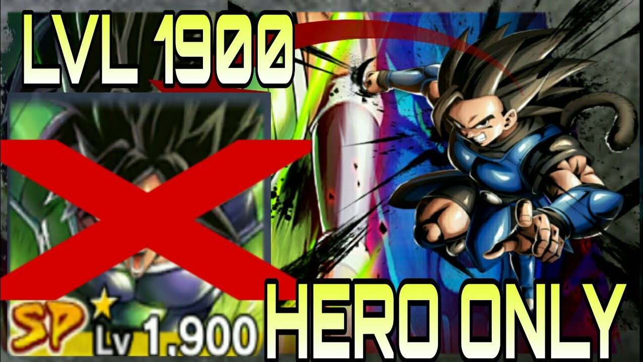F2p Broly Rising Battle Event!! LVL 1900 HERO ONLY CHALLENGE COMPLETED ...