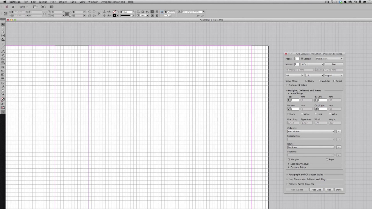 Grid Calculator Pro Edition, Layout Wizard - Whatever No. Columns Fits ...