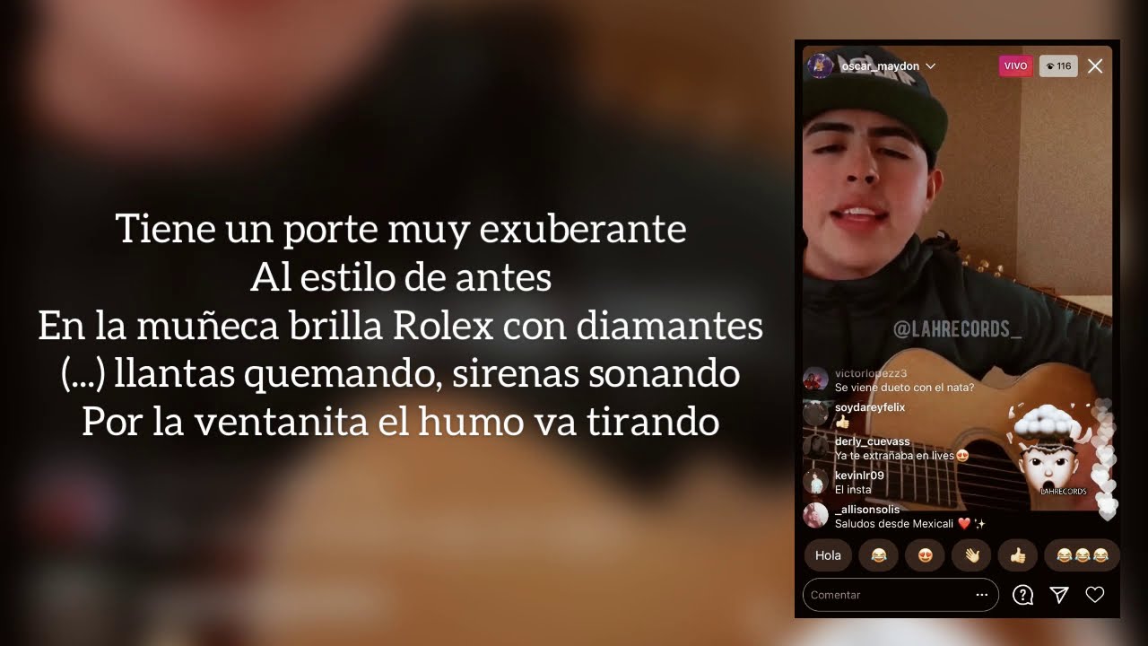 Porte Exuberante - Natanael Cano ft. Oscar Maydon (Letra / Lyrics ...