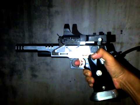 Airsoft SVI Infinity Three Hole Open Division Blowback & Mag Testing ...