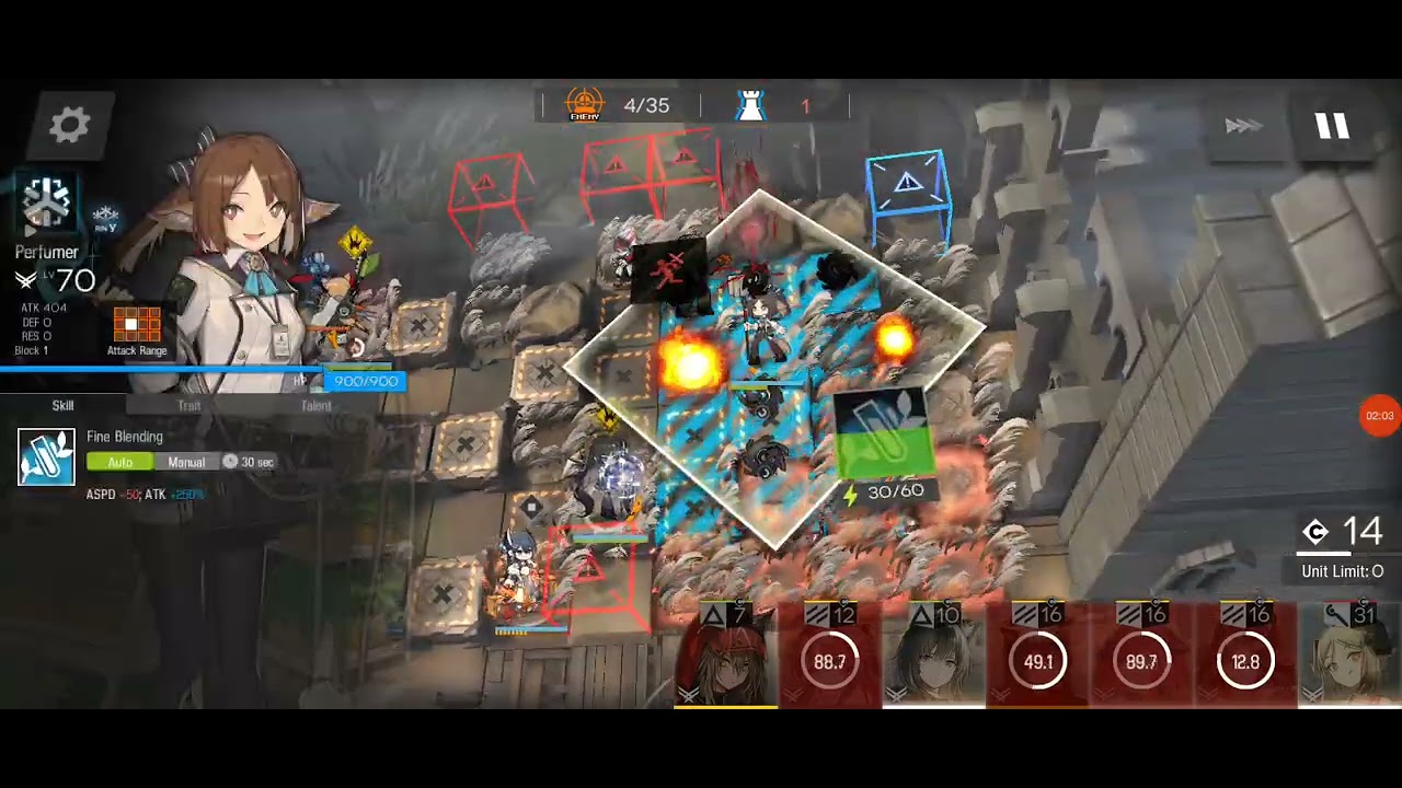 Arknights CC#1 Pyrolysis 625 Pts Clear (Muelsyse strat) - YouTube