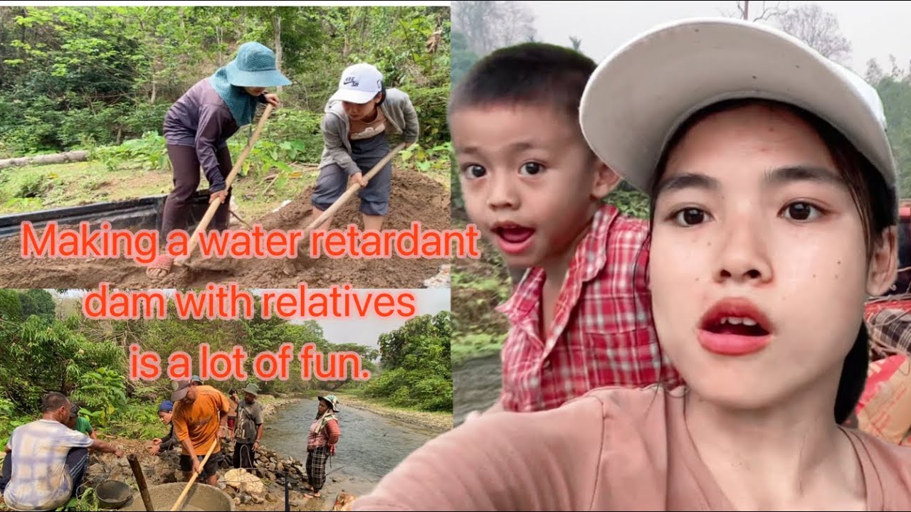 Make a waterproof dam. - YouTube