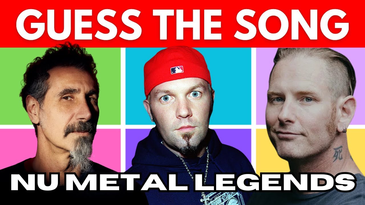 NU METAL ROCK MUSIC QUIZ - TRY TO GUESS THE SONG CHALLENGE | Limp ...