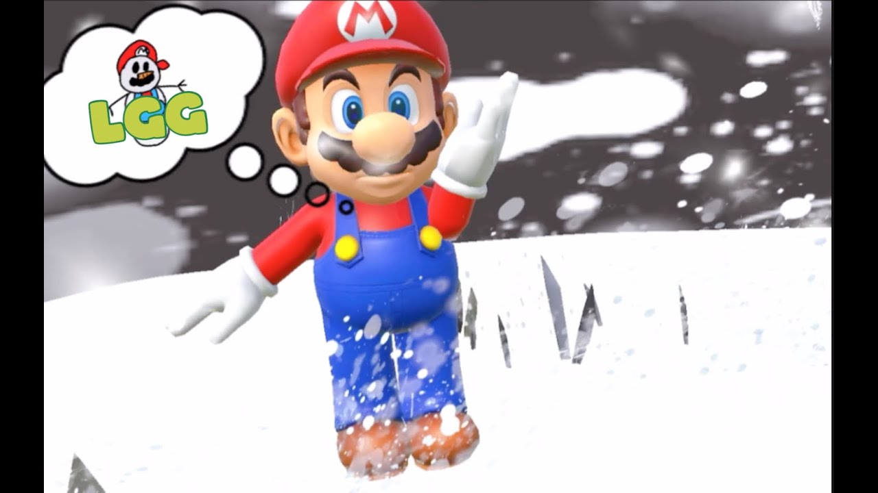 Mario And Luigi Build Snowman’s (3d Animation) - YouTube