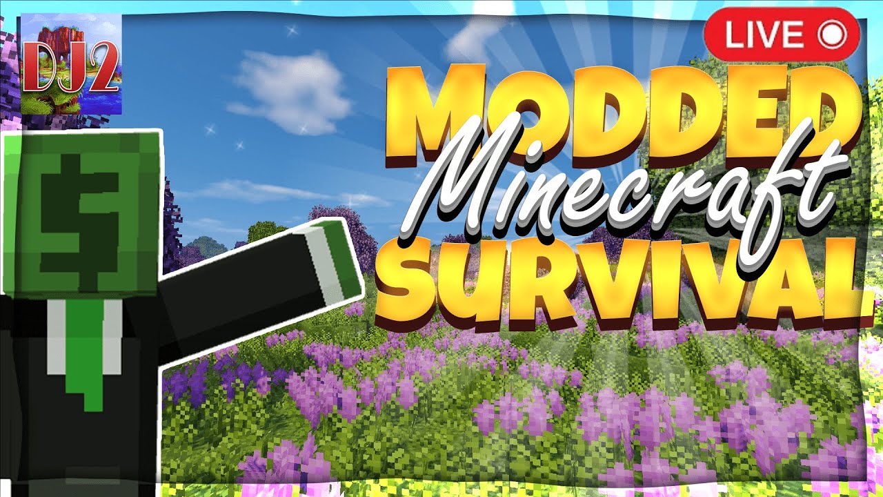 Minecraft Modded Multiplayer LIVE - Divine Journey 2!! - YouTube
