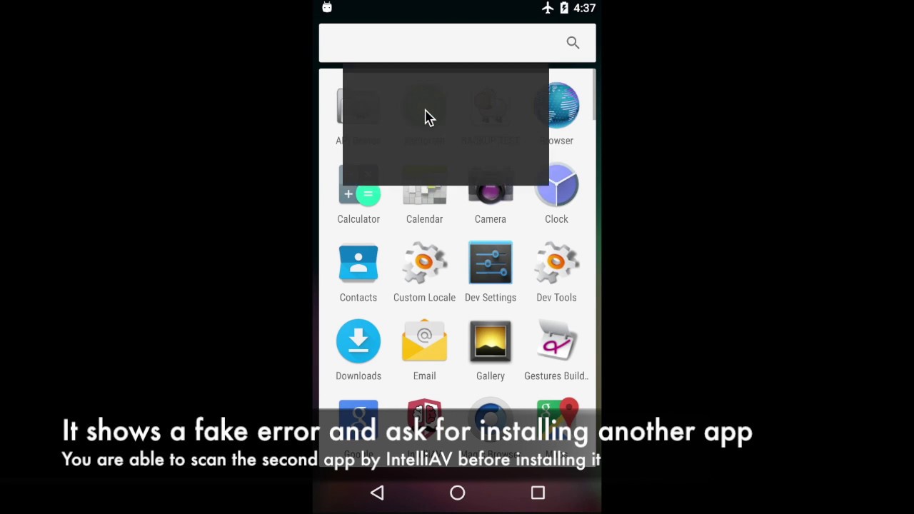 Detect Android malicious Dropper apps - YouTube