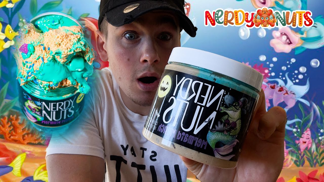 Mermaid Munch Cashew Butter Treat Review | Nerdy Nuts 🧜‍♀️🥜 (Discount ...