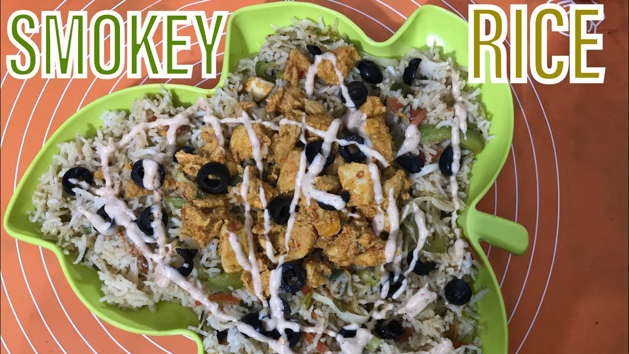 SMOKE CHICKEN RICE RECIPE - YouTube