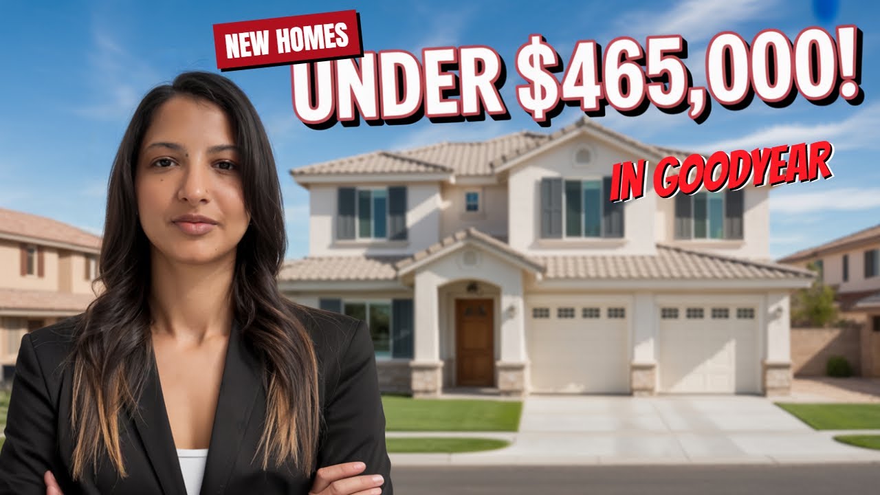 Tour Inside This $460K New Construction Home in Goodyear - YouTube