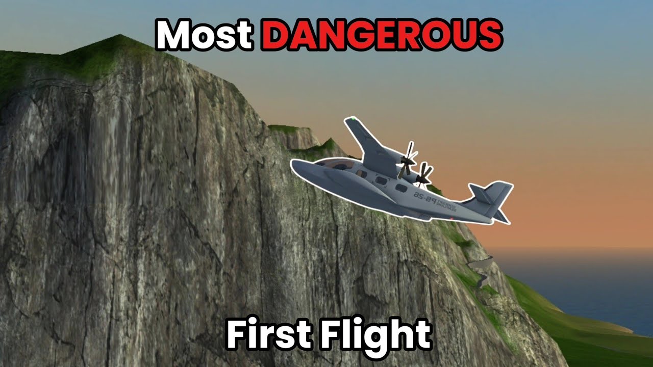 Most DANGEROUS First Flight | Turboprop FS film - YouTube