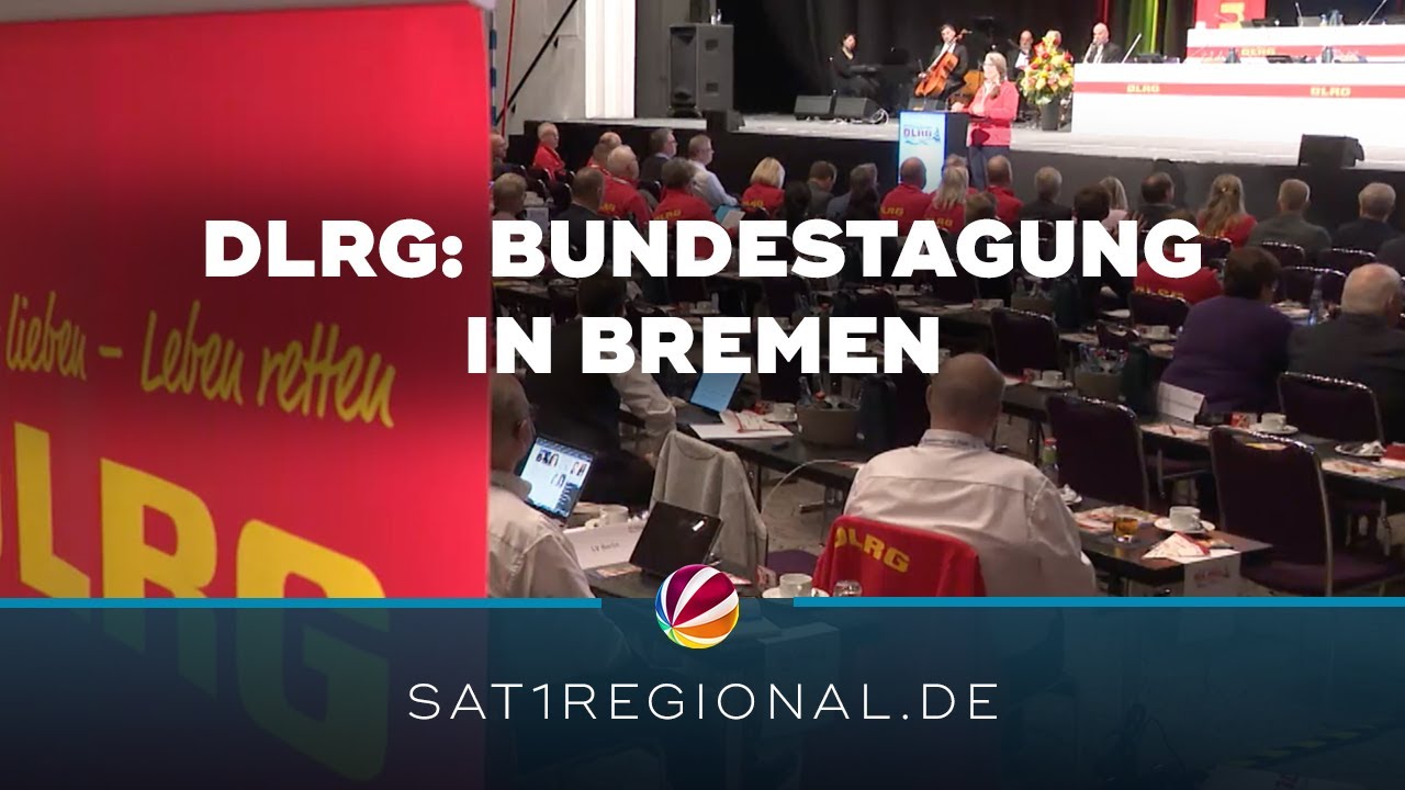 Wasserrettung: DLRG-Bundestagung in Bremen - YouTube