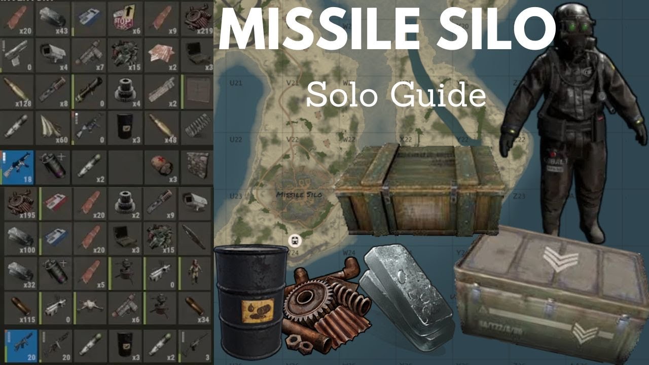 *Solo* Rust Missile Silo Guide - YouTube