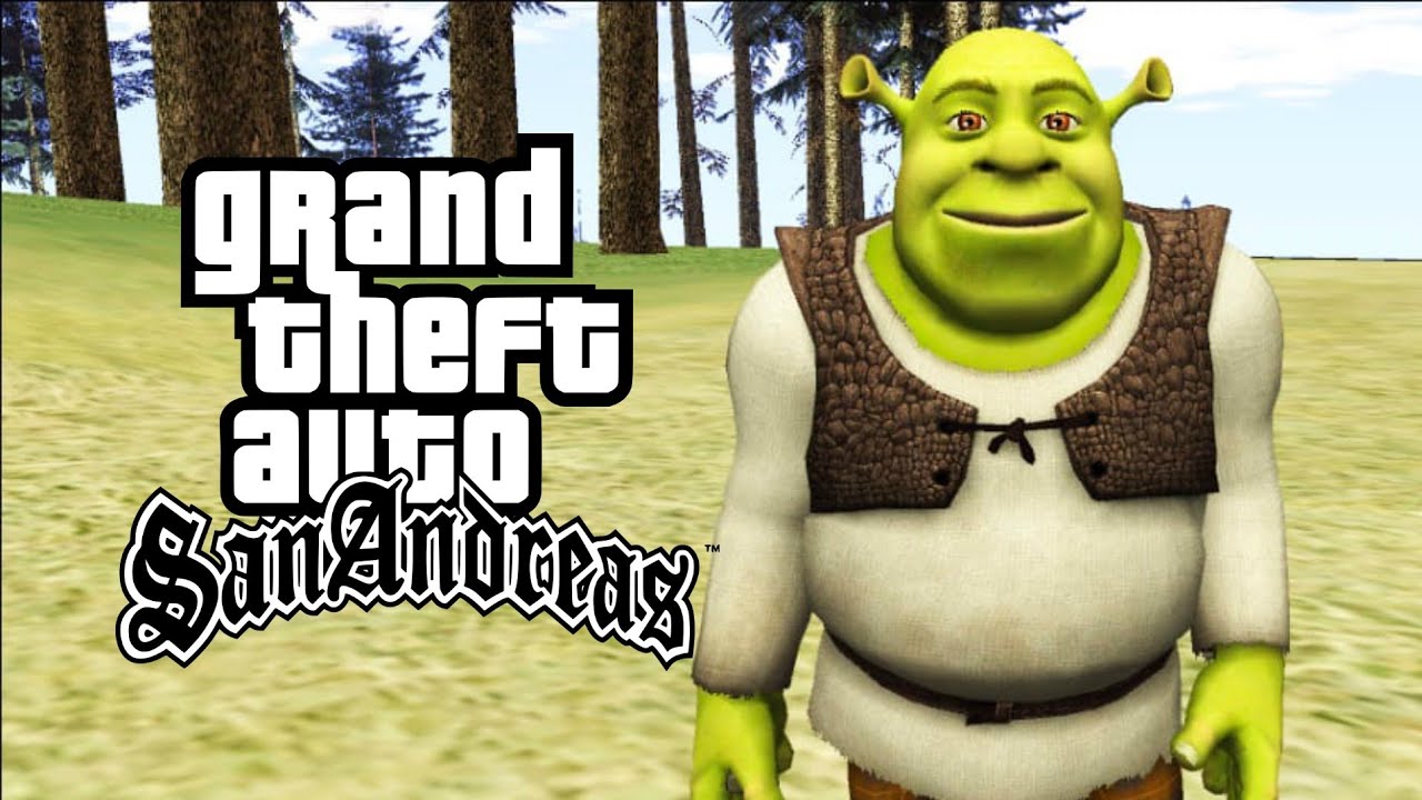 Shrek Skin - para GTA Sa Android - YouTube