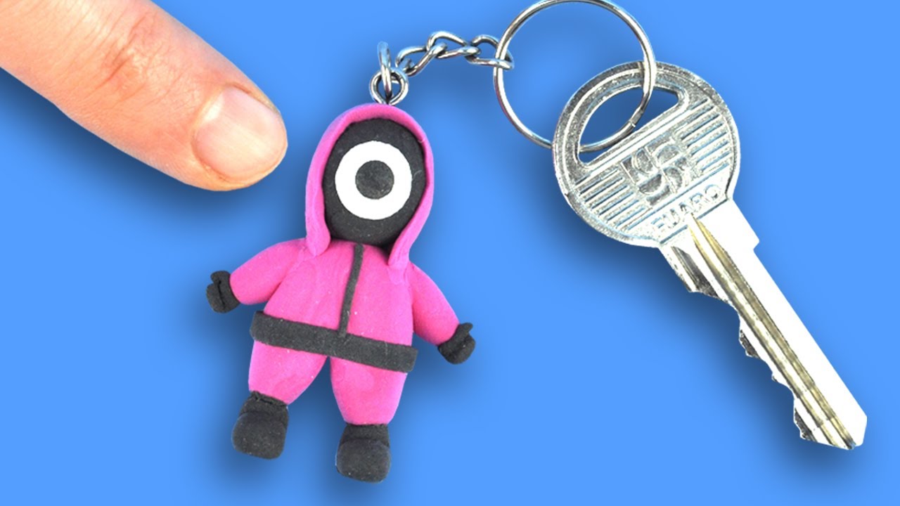 Squid Game toy soldier keychain DIY #shorts - YouTube