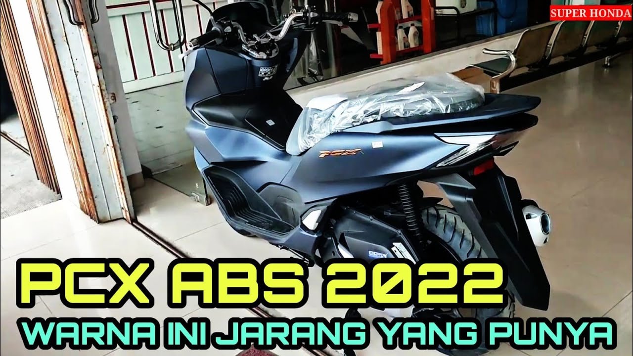 PCX 160 ABS TERBARU 2022 MATTE BLUE KEREN JARANG YANG PUNYA - YouTube
