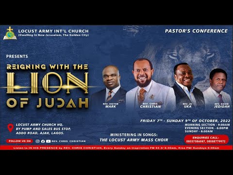 REV CHRIS CHRISTIAN | THE MANY FUNCNTIONAL SPIRIT OF THE LION OF JUDAH ...