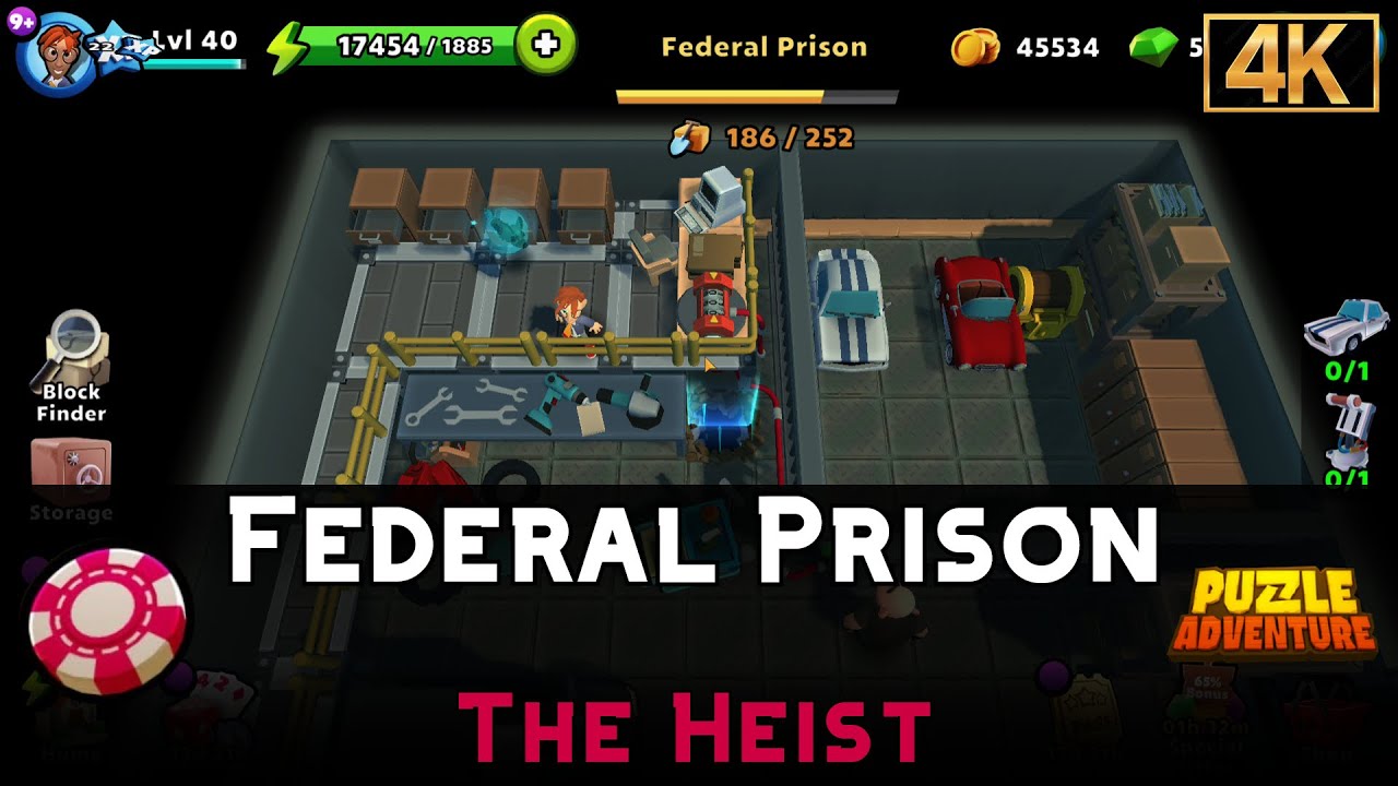 Federal Prison | The Heist #3 | Puzzle Adventure - YouTube