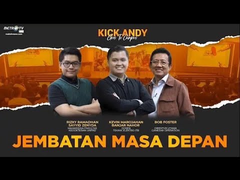 KICK ANDY - JEMBATAN MASA DEPAN - YouTube