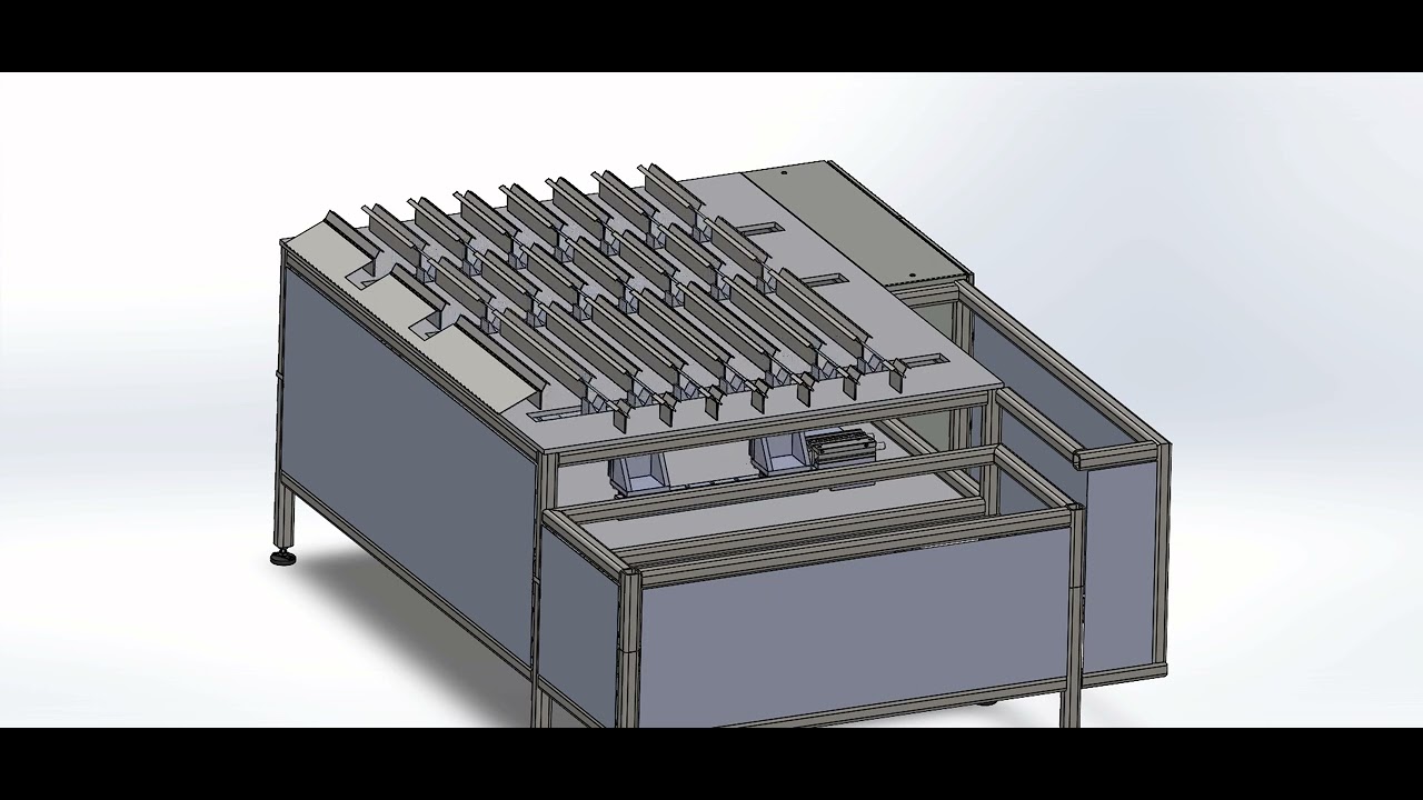 Walking beam transfer system - YouTube
