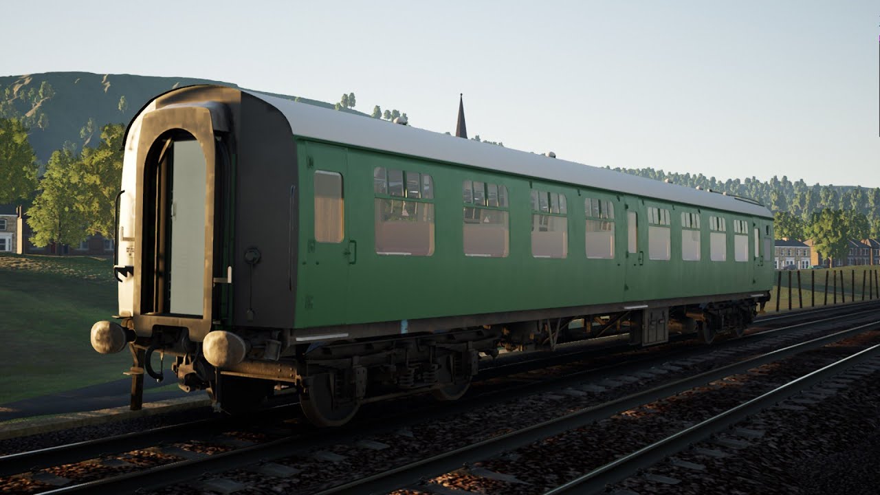 TSW4 Livery Designer - SR Green Mk1 TSO Timelapse - YouTube
