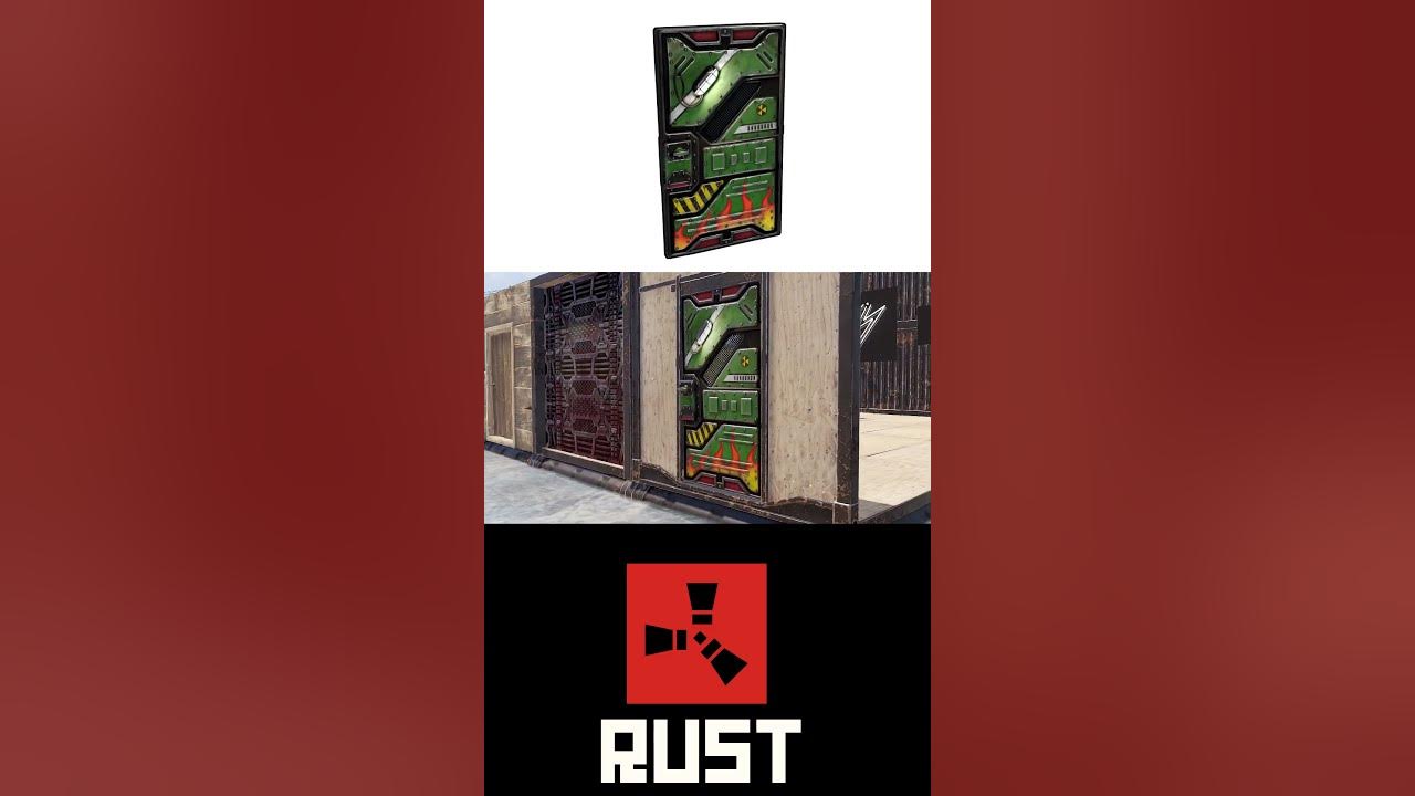 🔴BOMBSHELL SHEET METAL DOOR🔴#shorts #rust #rustshorts #rustgame #rustskins #SORTEOS - YouTube