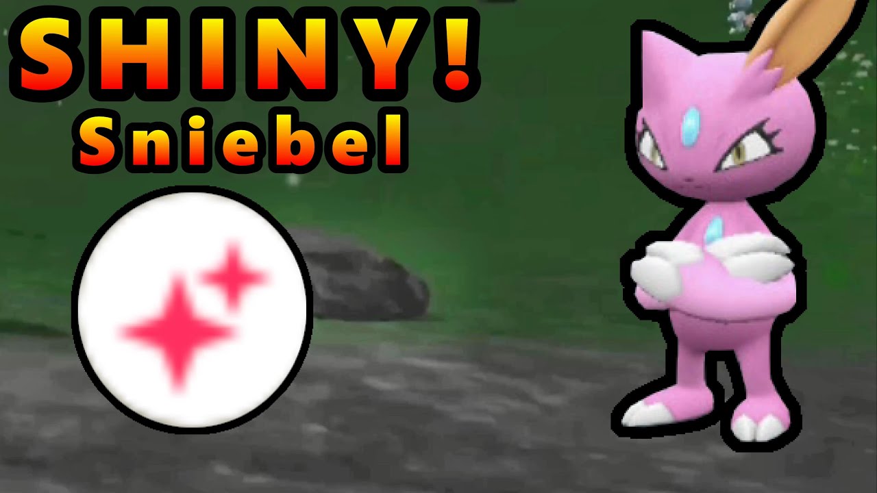 Shiny Sniebel - Pokémon Karmesin/PurPur - YouTube